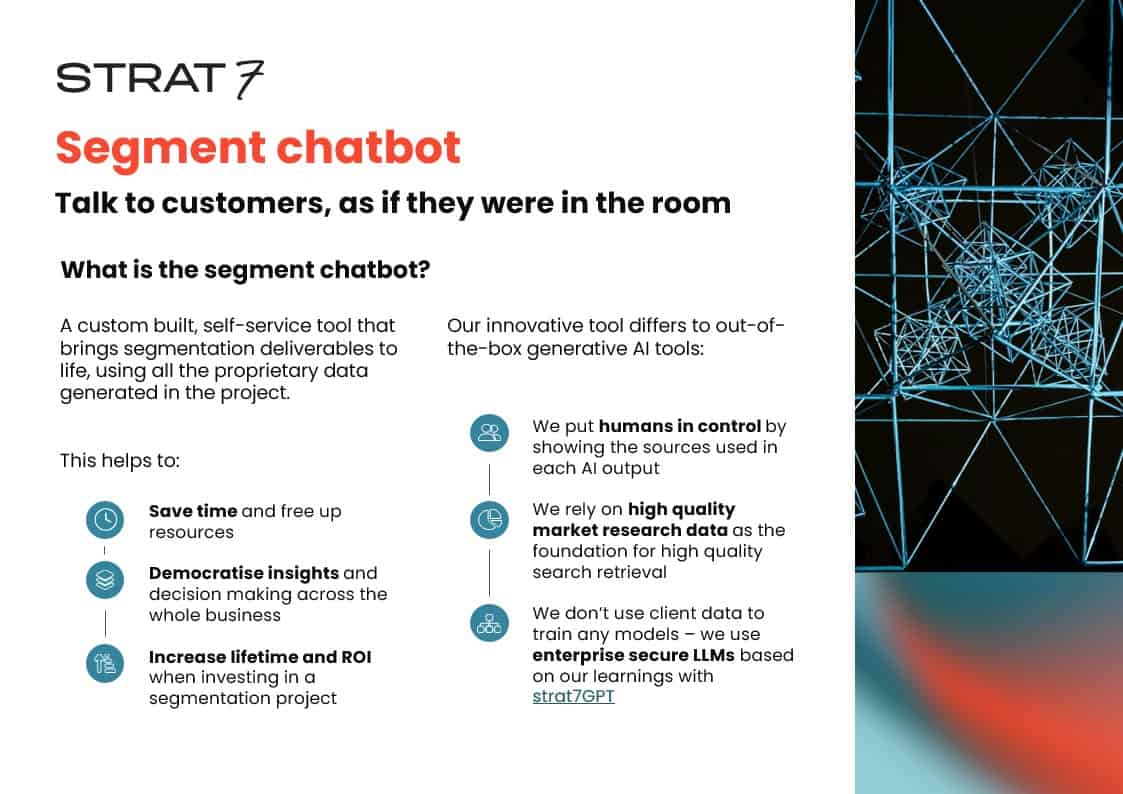 Putting the STRAT7 Segment Chatbot to the Test